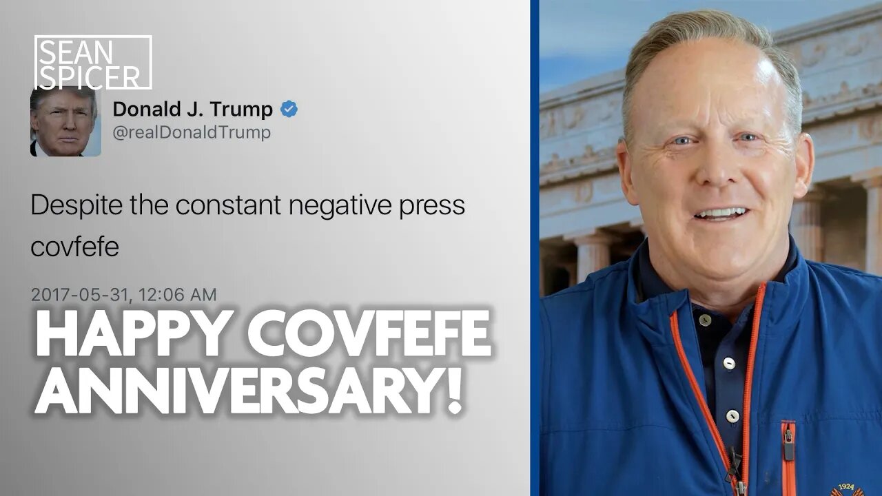 Happy covfefe anniversary!