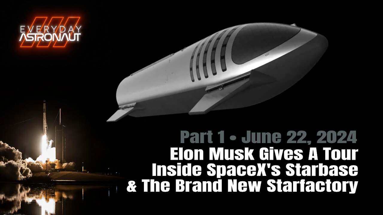 Elon Musk Gives A Tour Inside SpaceX's Starbase & The Brand New ...