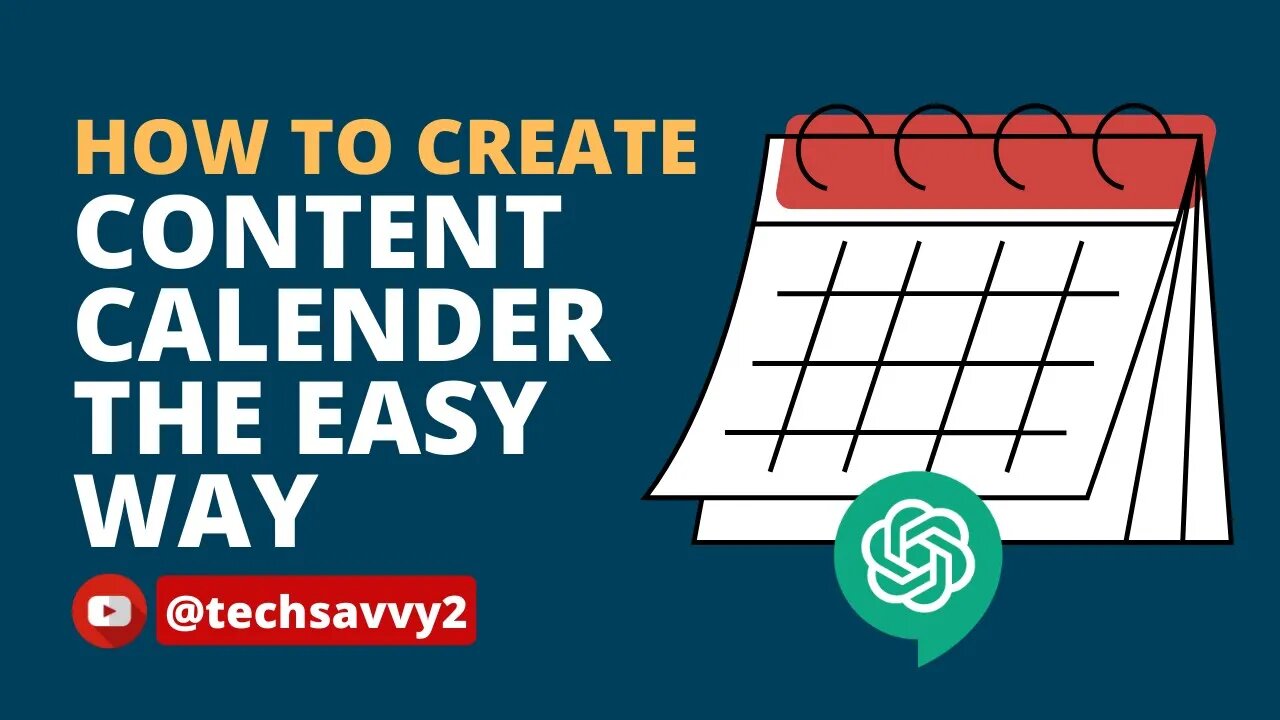 HOW TO CREATE CONTENT CALENDAR THE EASY WAY USING AI IN 2021 [ULTIMATE ...