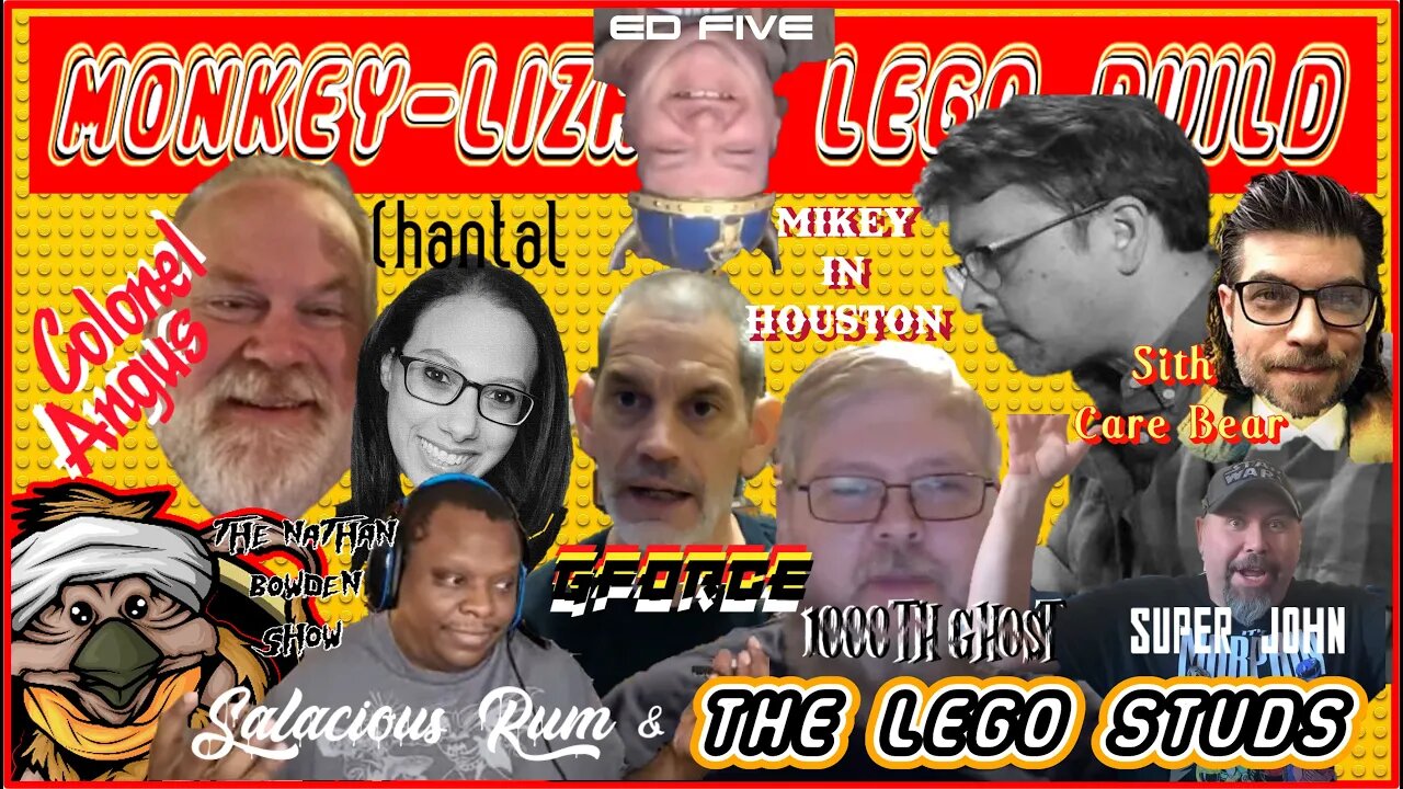 LEGO STAR WARS MoNKeY-LiZaRD BUILD - LIVE : Salacious Rum and the LEGO ...