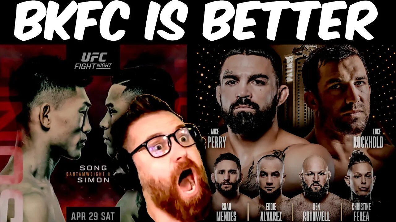 BARE KNUCKLE 41 promises a DRASTICALLY better card than the UFC Vegas ...