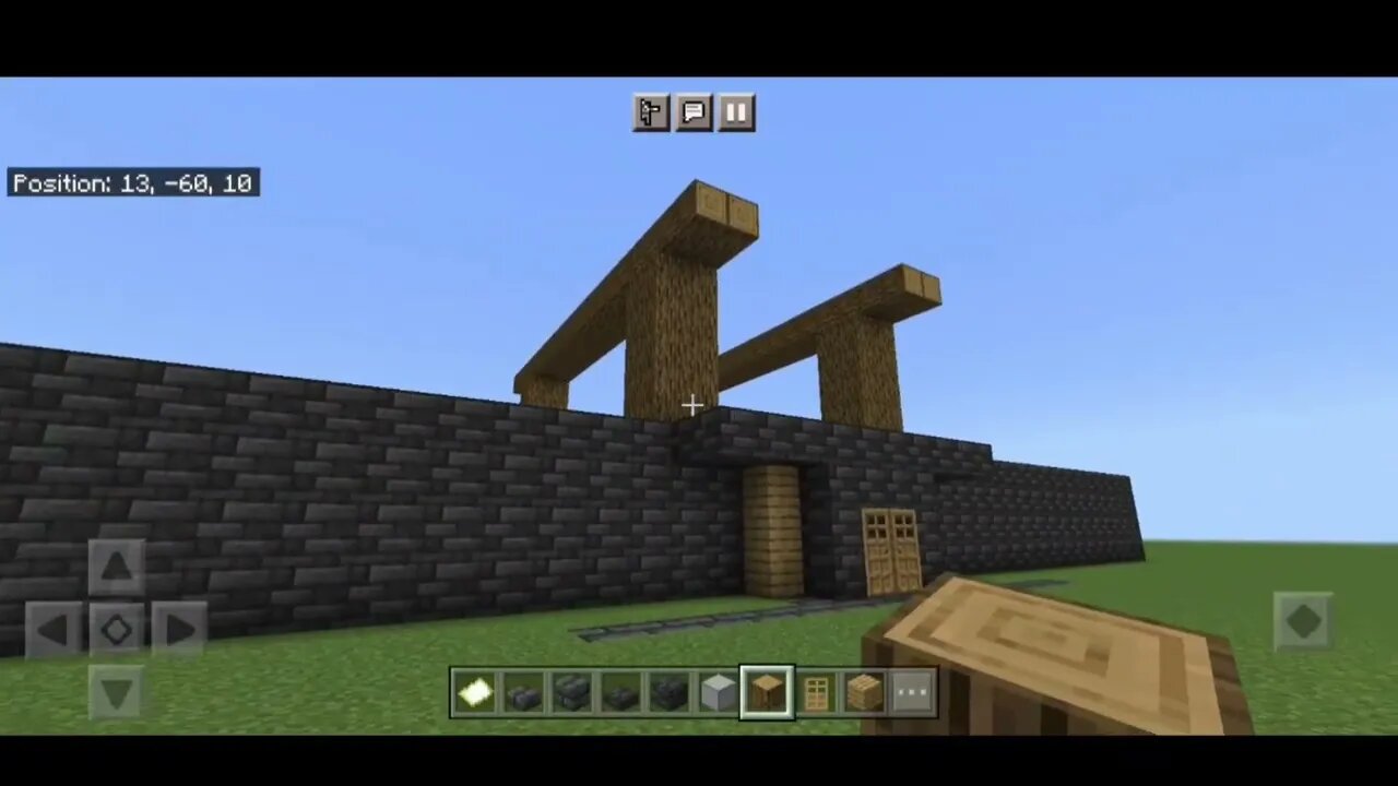 Designing a Building : Big Rafters : Minecraft 1.20 Creative