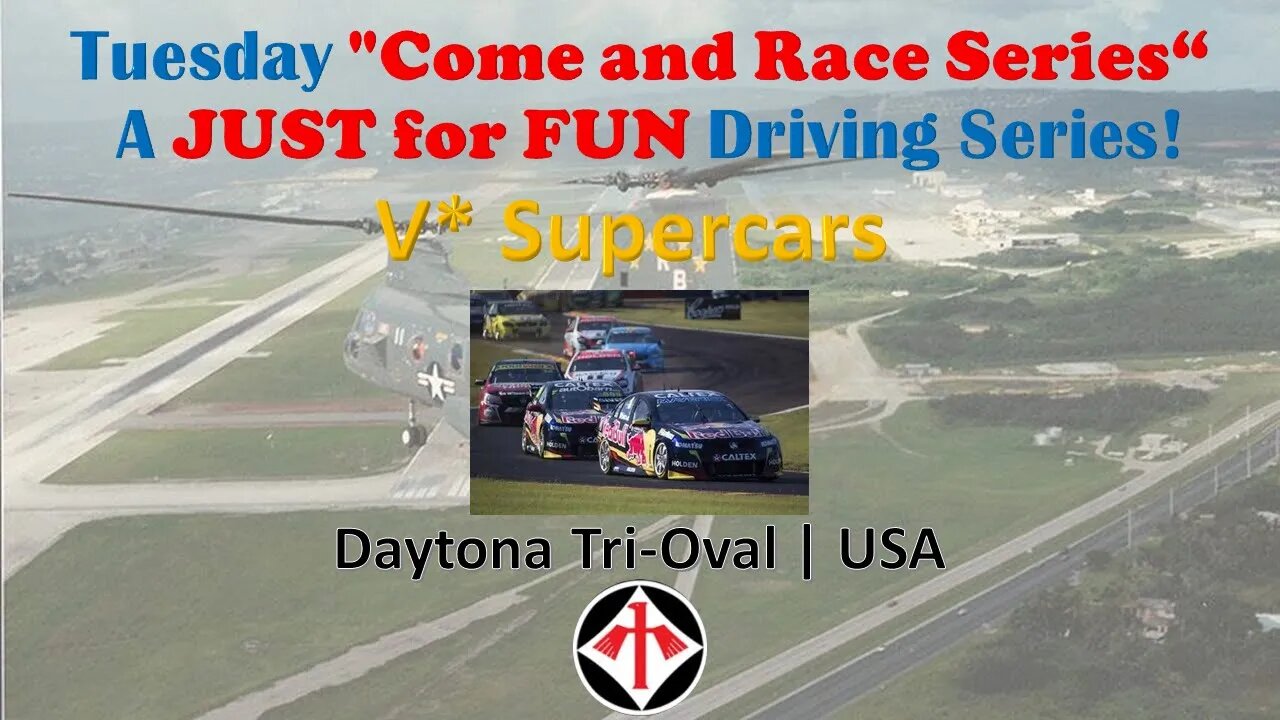 Race 19 - Come and Race Series - V8 Supercars - Daytona Tri-Oval - USA