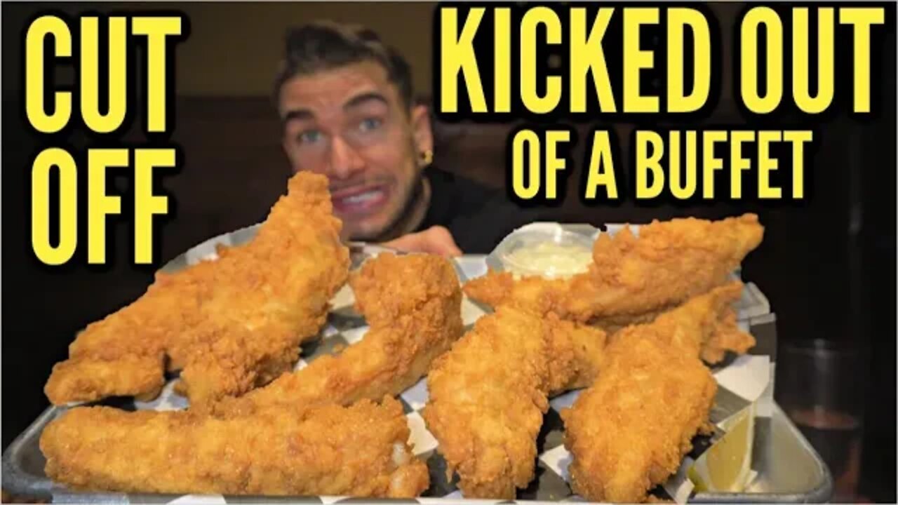CUT OFF AT AN ALL YOU CAN EAT FISH & CHIPS BUFFET | BUFFET DESTROYED BY ...
