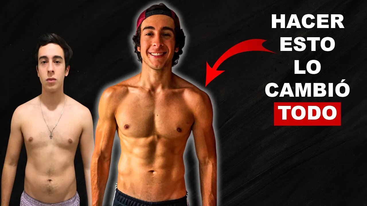 Cómo pasé de gordiflaco a definido