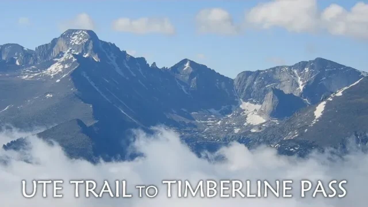 Ute Trail to Timberline Pass - Rocky Mountain National Park