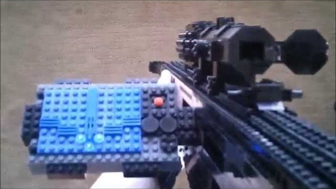 Call Of Duty: MW3: LEGO Barrett .50 Cal w/ Heartbeat Sensor (LIFE-SIZE)
