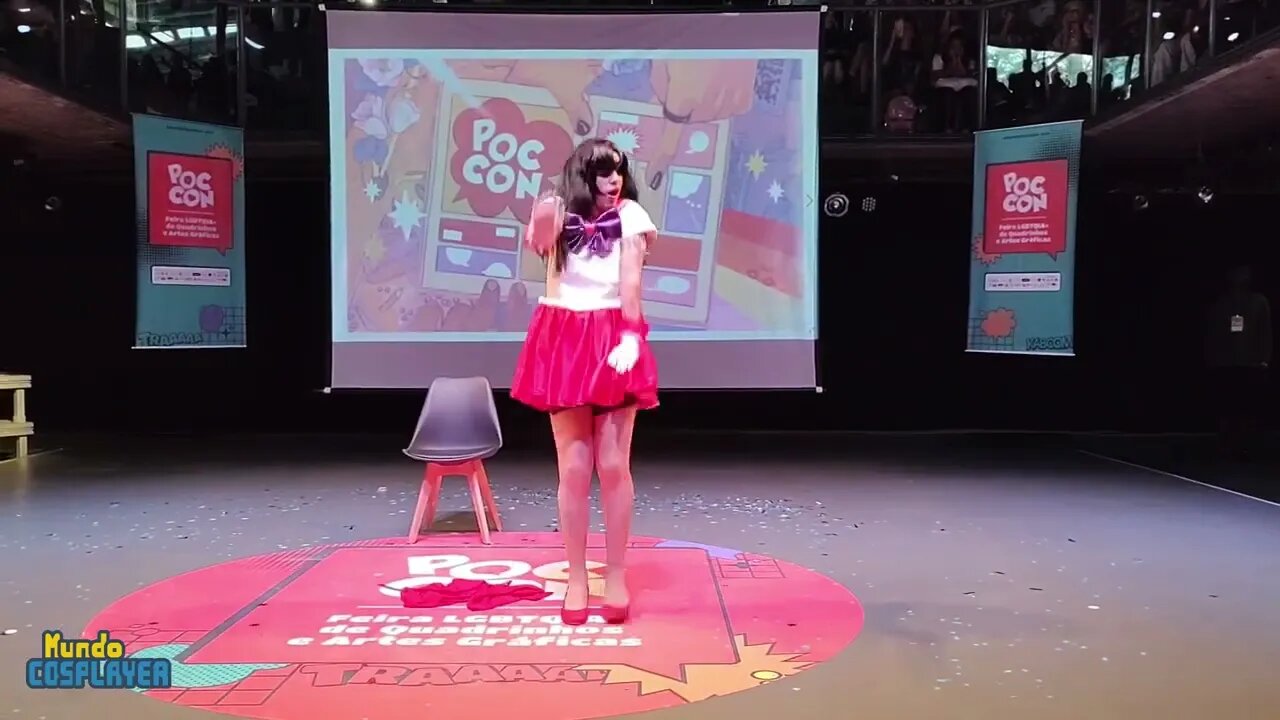 Sailor Mars de Sailor Moon no Concurso Cosplay Lip Sync Challenge na ... Sailor Mars de Sailor Moon no Concurso Cosplay Lip Sync Challenge na ...