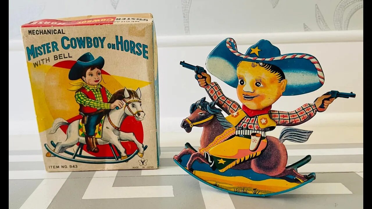 Mister Cowboy on a Horse is Creepy Weird & Wonderful! sort of like a ...