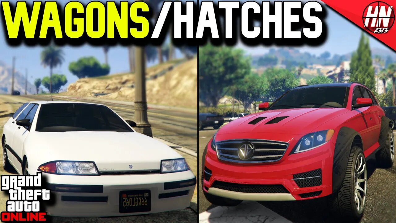 Top 10 Wagons & Hatchbacks In GTA Online