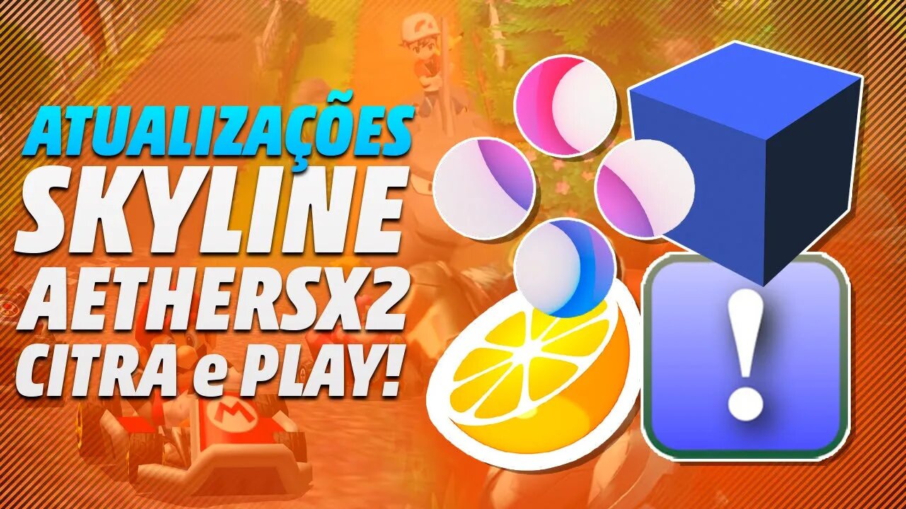 GRANDE ATUALIZAÇÃO PARA O SKYLINE, AetherSX2 com +Performance, Play! e ...