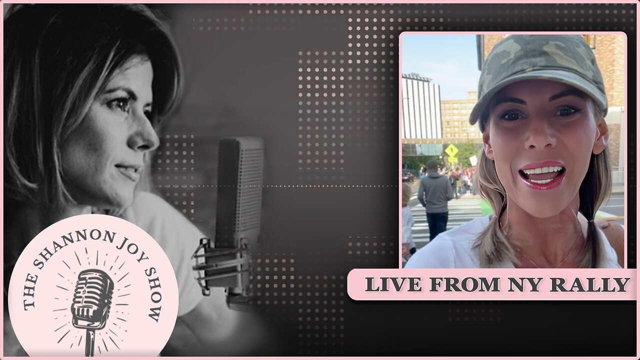 🔥🔥SPECIAL! SJ On The Street - Shannon Covers HUGE NY Rally & Bobbie ...