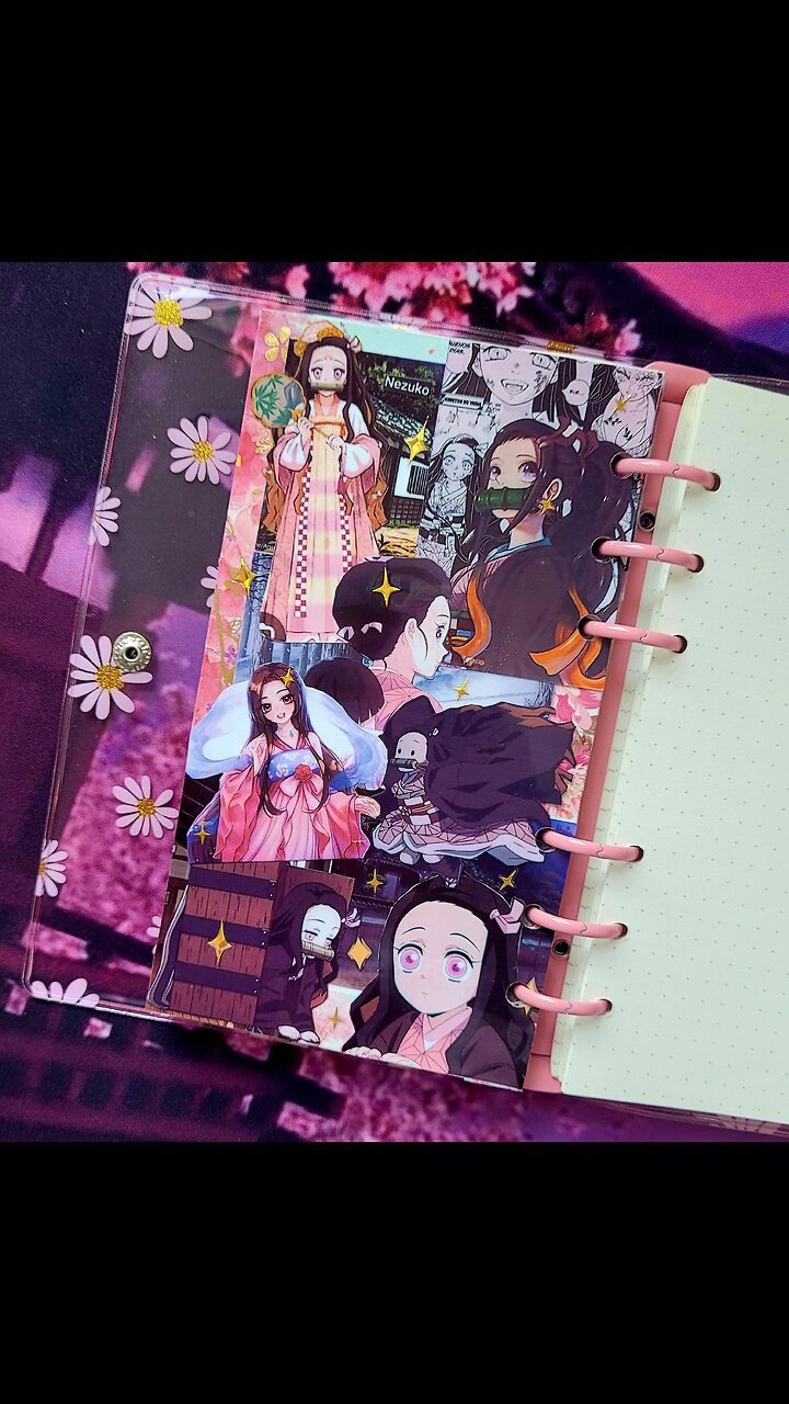 ASMR | SCRAPBOOKING |NEZUKO | DEMON SLAYER
