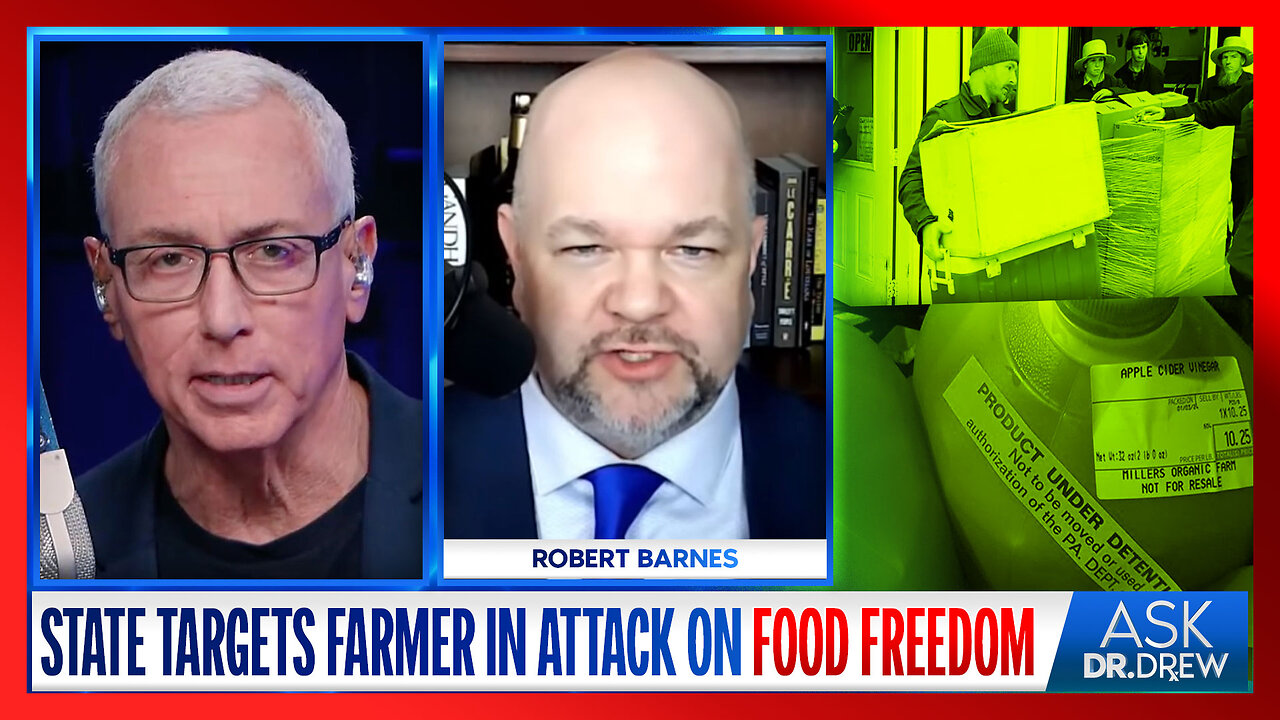 Food Freedom Under Attack: Robert Barnes Defends Amish Farmer Amos Miller Targeted By ...