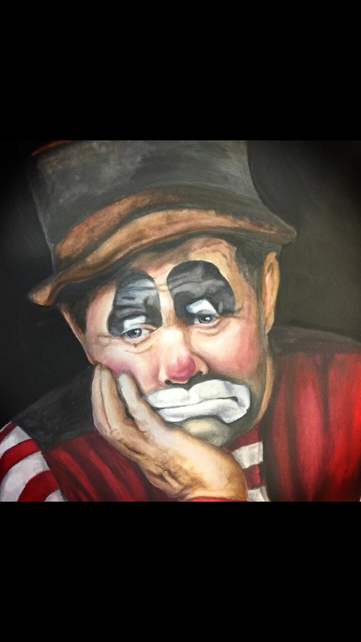 The progress on Painting of Jim Howle