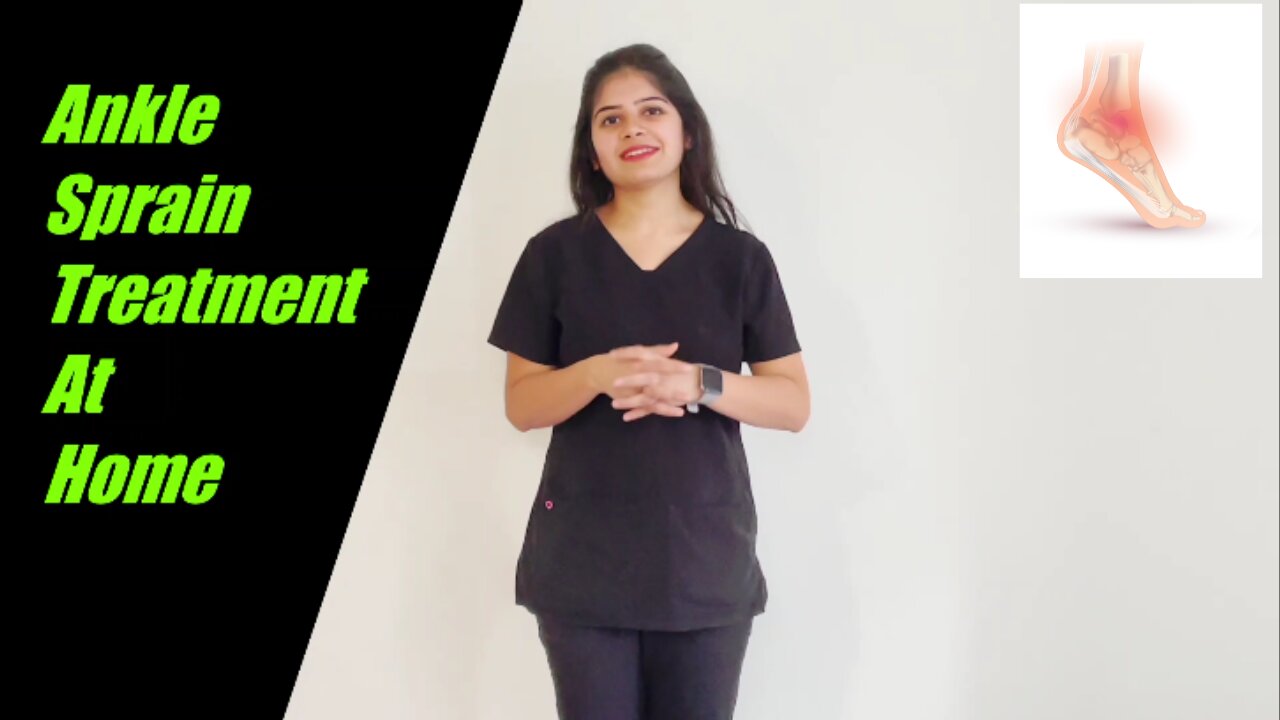 Treat Ankle Sprain At Home Sprained Ankle Relief How To Get Relied
