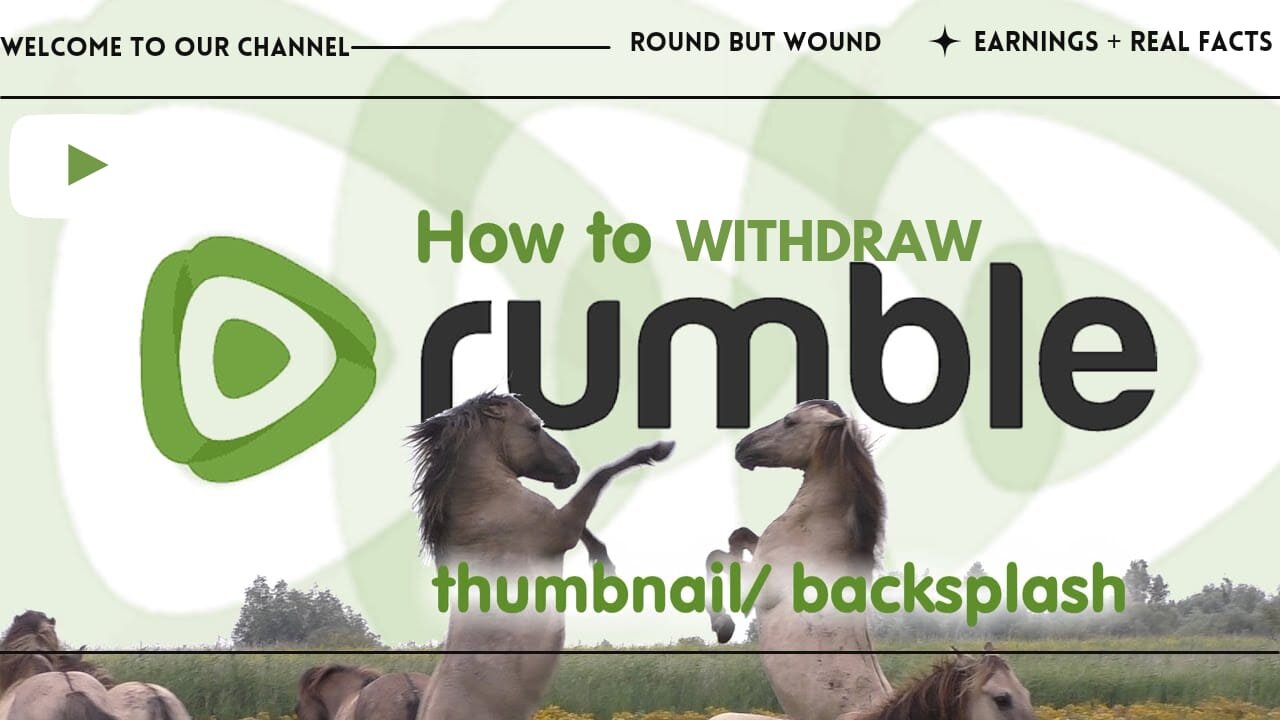 Make DOLLERS with Rumble /Account Verification /whithdraw| @ complete ...