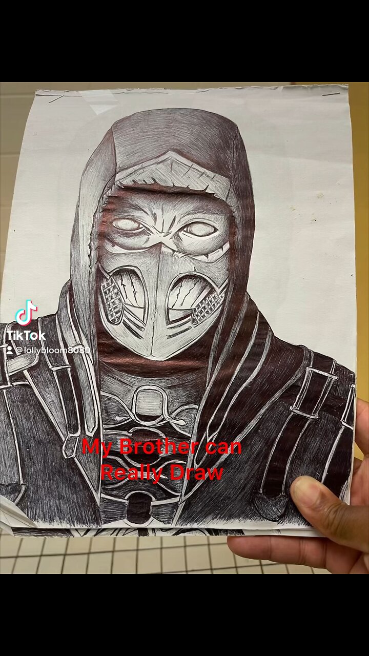 My Brother can really draw