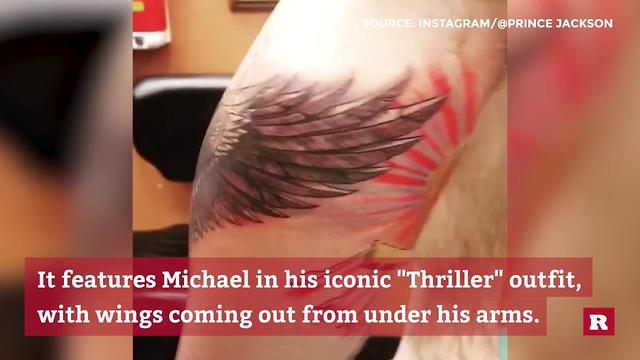 Prince Jacksons New Tattoo Tribute To His Father Rare People