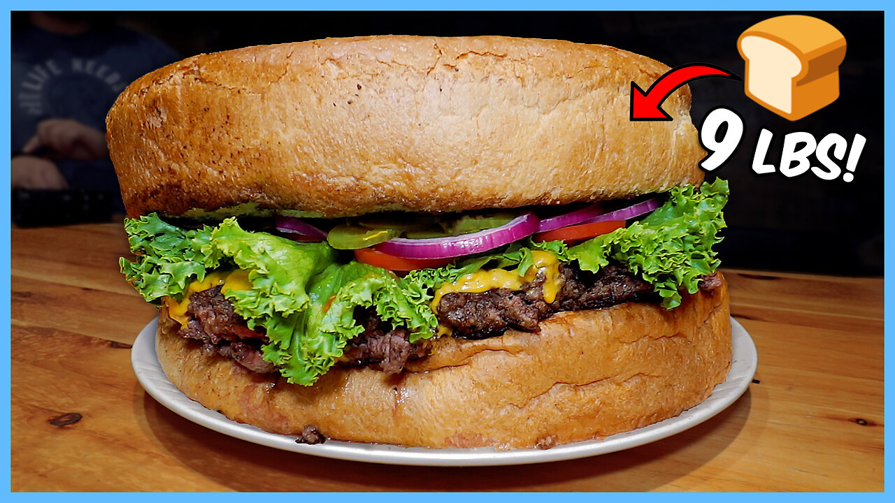 THE BIGGEST BURGER I'VE EVER SEEN! KOOKY'S 25 POUND KOKAMUNGA TEAM ...