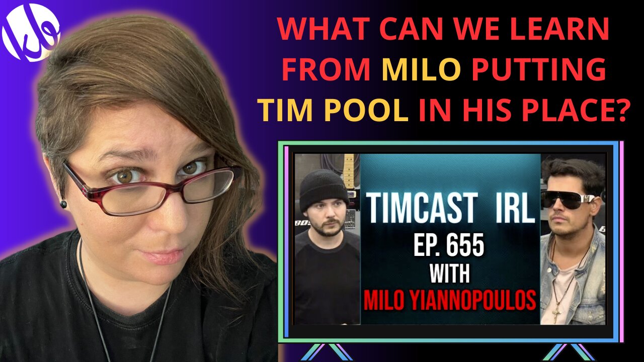 What can we learn from Milo putting Tim Pool in his place? Let's watch ...