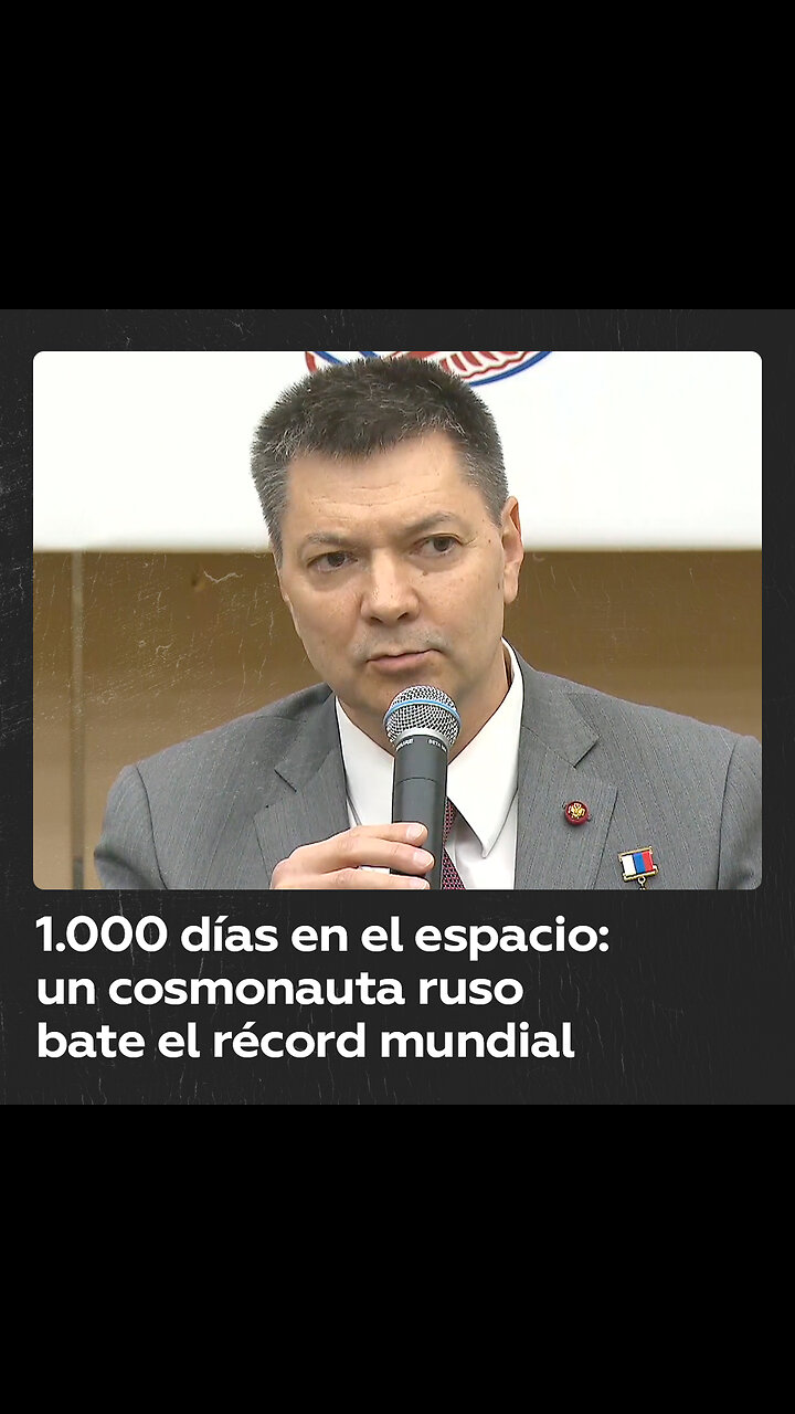 Cosmonauta ruso bate el récord mundial al pasar 1.000 días en el espacio