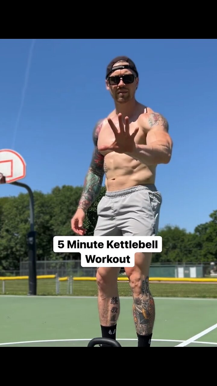 5-Minute Kettlebell Workout Routine