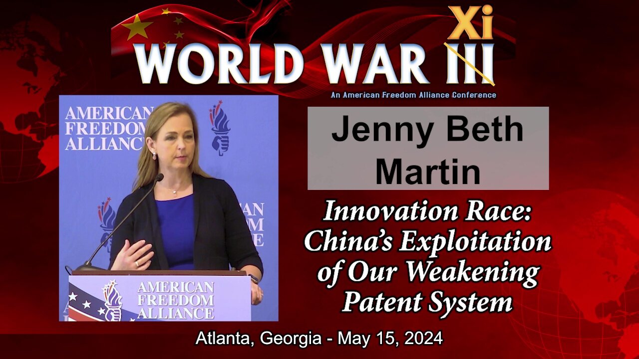 Jenny Beth Martin: Innovation Race - China's Exploitation of our ...