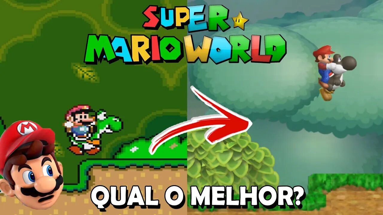 Os Gráficos no Super Mario World