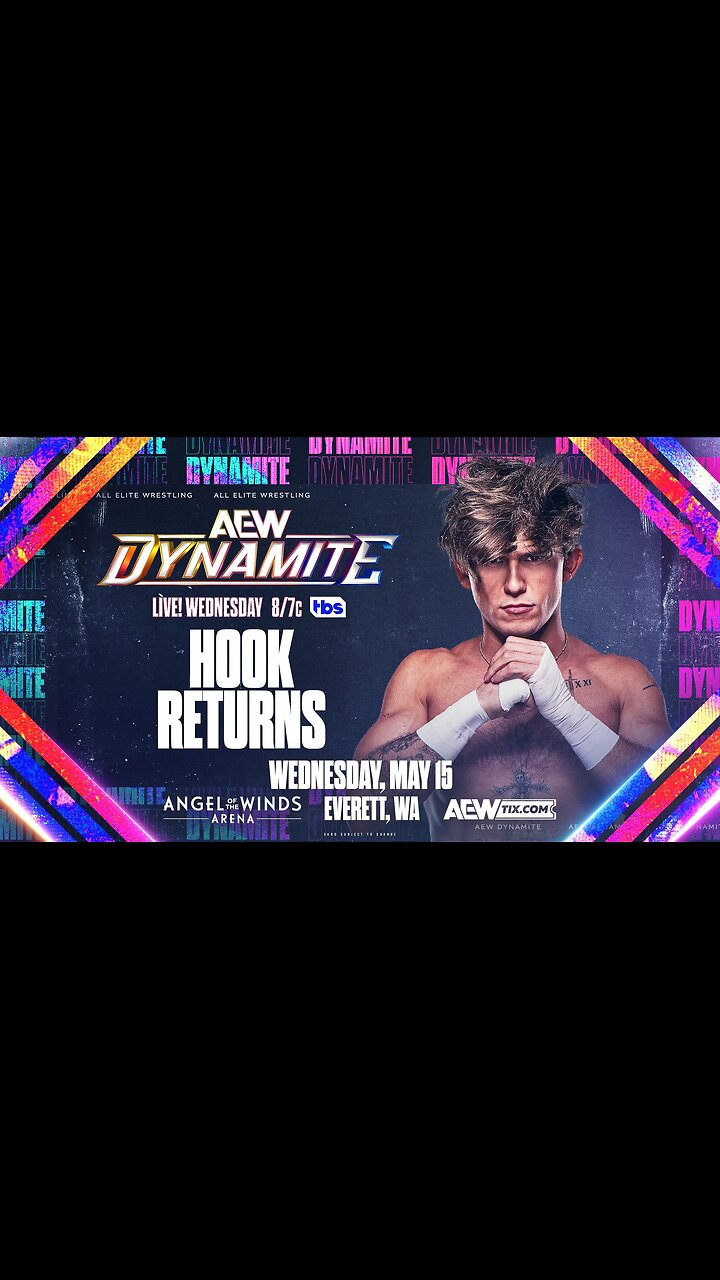 Hook Returns to AEW: Intense Showdown! #shorts