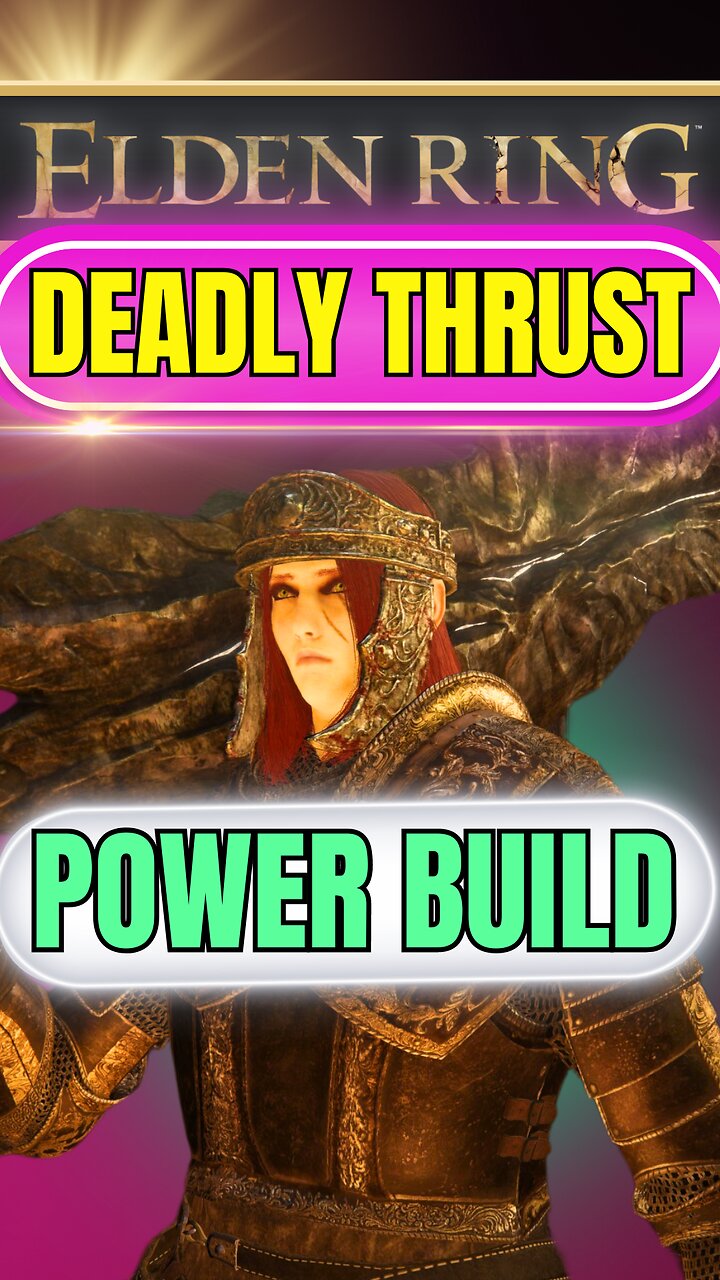 Deadly Thrust Build Ancient Meteoric Ore Greatsword Elden Ring Shadow ...
