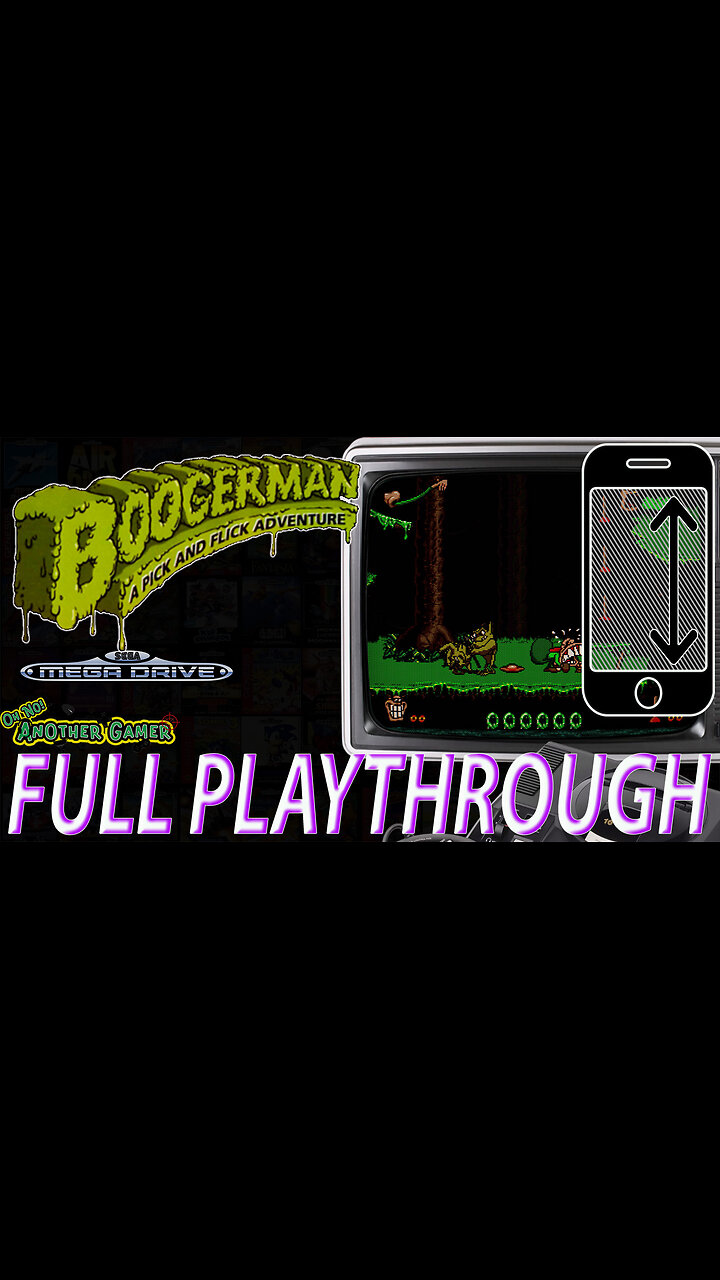Boogerman (1994) [Sega Mega Drive aka Genesis] 🎮🔥 Intro + Gameplay ...