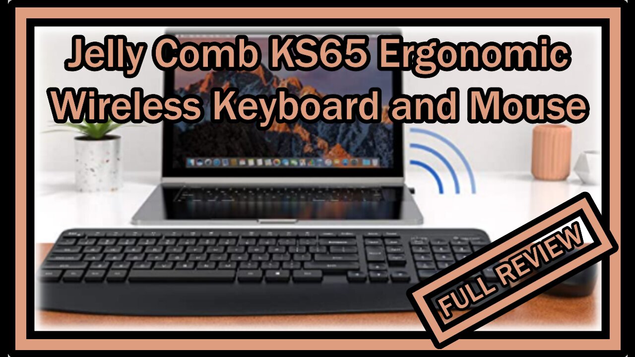 Jelly Comb KS65 Ergonomic Wireless Keyboard and Mouse 2.4Hz REVIEW ...