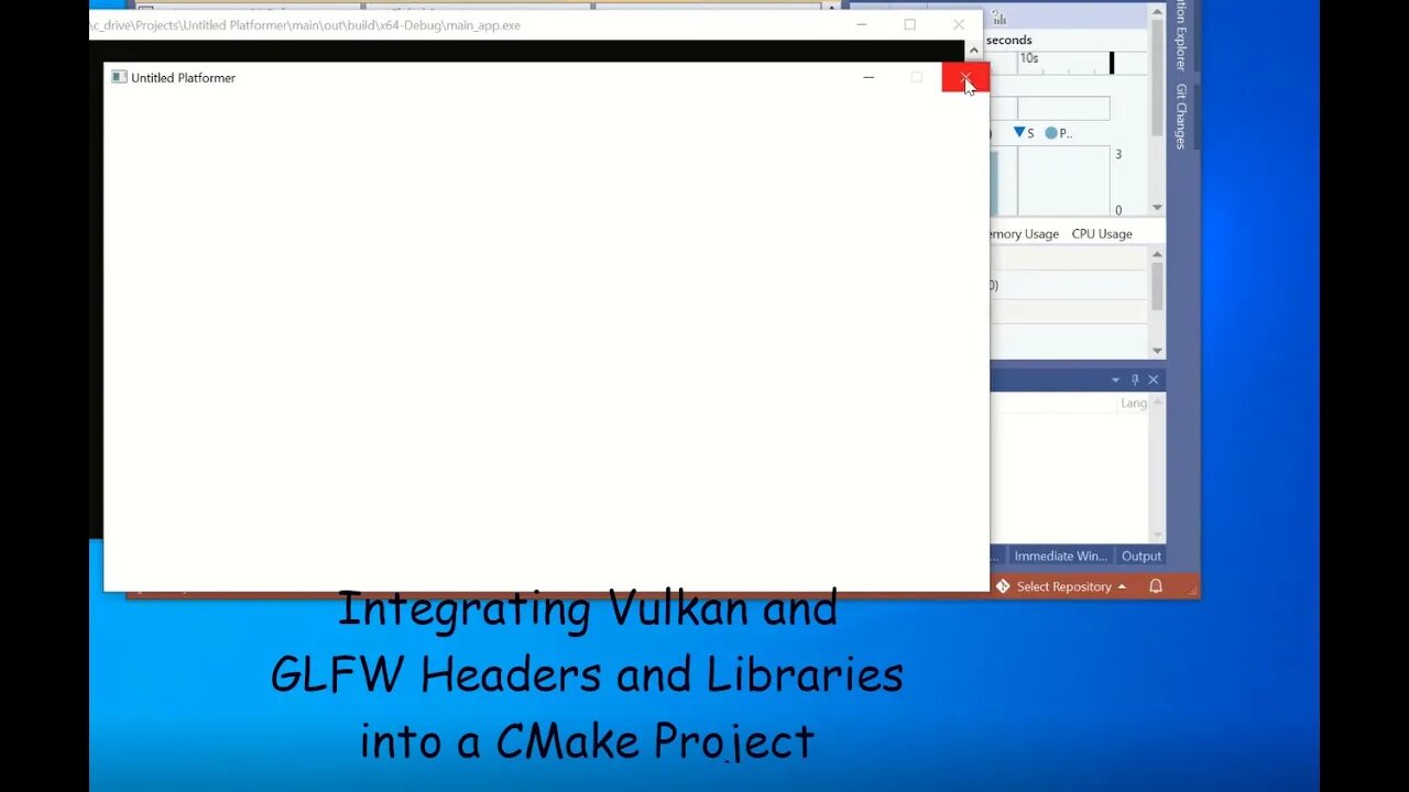 Cppc Game Development Cmake Project W Header And Library Integration