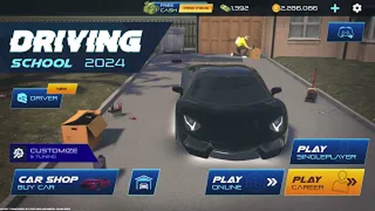 Car Driving 2024_School Game-Gameplay Walkthrough Part 58-NEW LEVELS ...