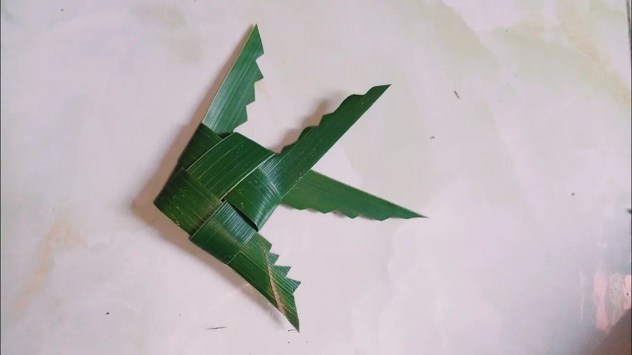 Coconut Leaf Fish - How to make a Coconut Leaf Fish Or Plam Leaf - Eira ...