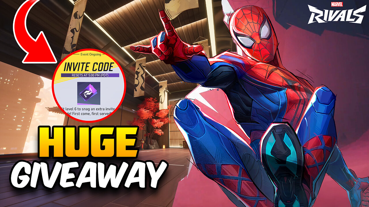 🔴 LIVE OFFICIAL MARVEL RIVALS PARTNER 🔥 ALPHA CODE GIVEAWAY !rivals 🚨 ...