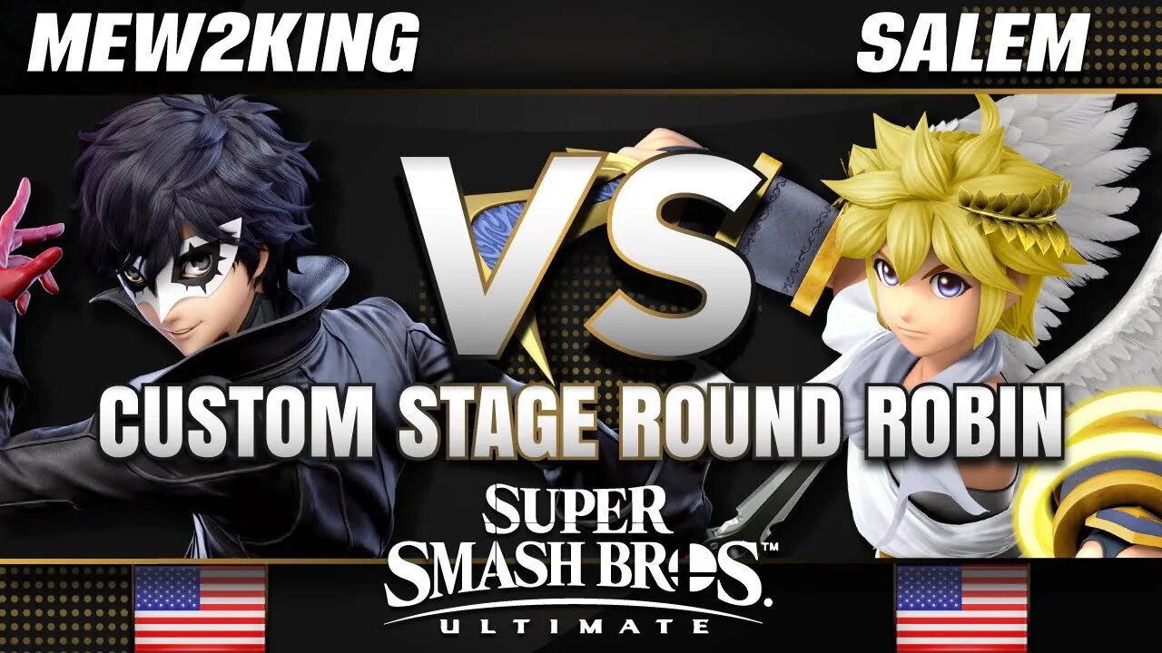 FOX | Mew2king (Bowser/Joker/Incineroar) vs. Salem (Pit) - Custom Stage ...