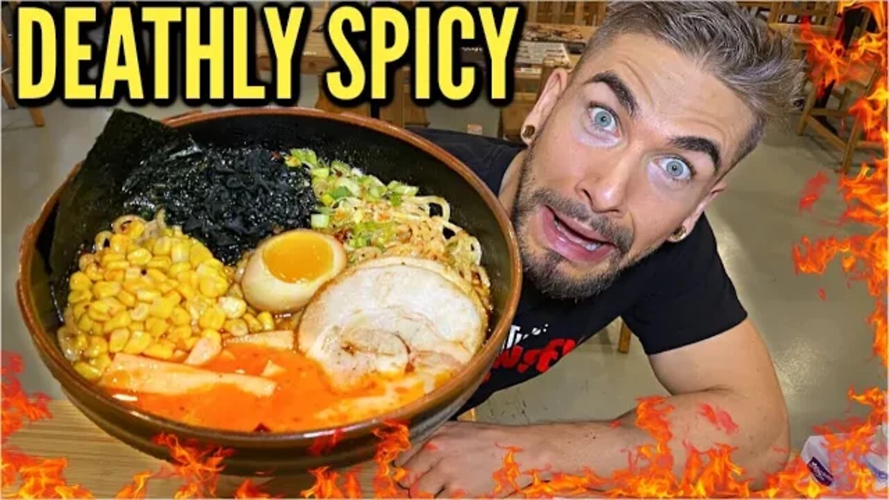 CAROLINA REAPER RAMEN CHALLENGE (Deathly Spicy) | Spiciest Ramen Noodle ...