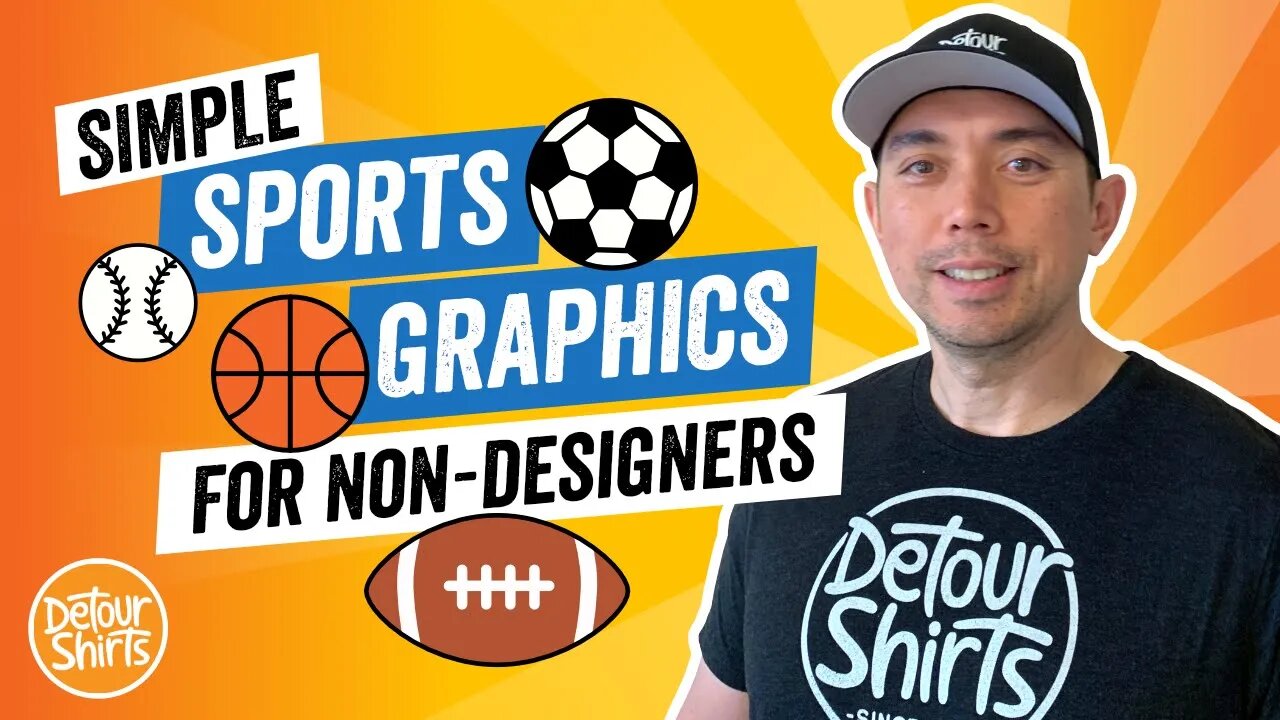 Simple Sports Graphics for Non-Designers. How to create Clipart for T ...
