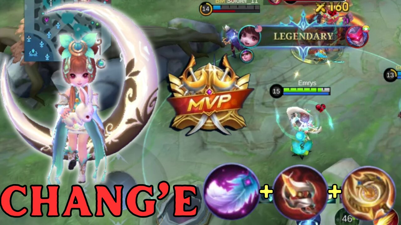 9 Kills! MVP! Mythic Ranked Chang'e! | MLBB | Mobile Legends | Mobile ...