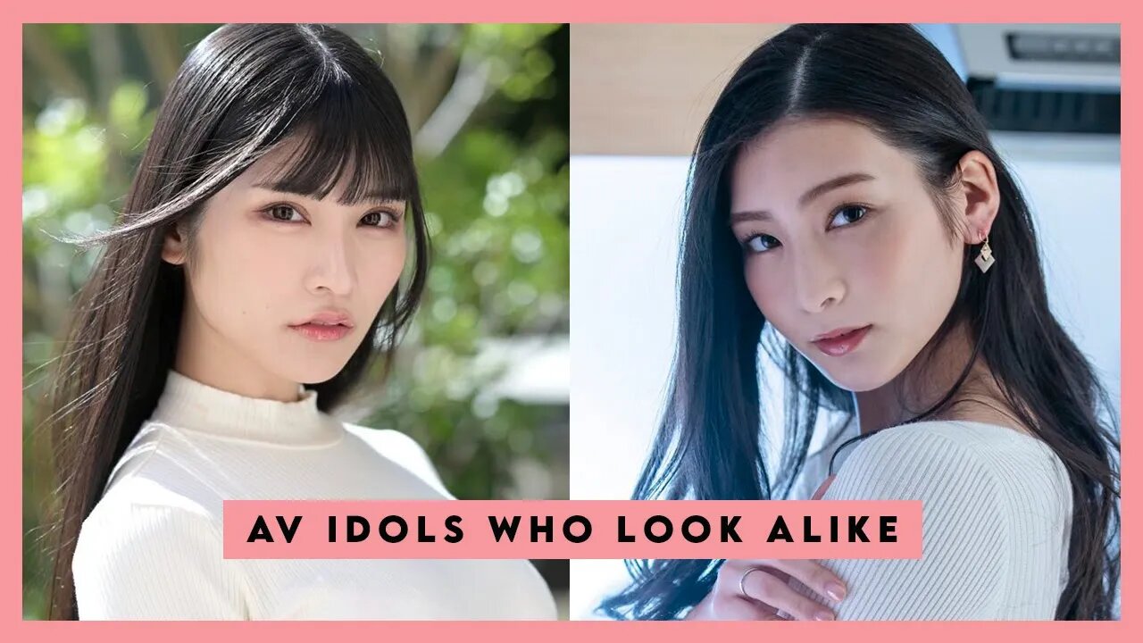 AV IDOLS Who Look Alike