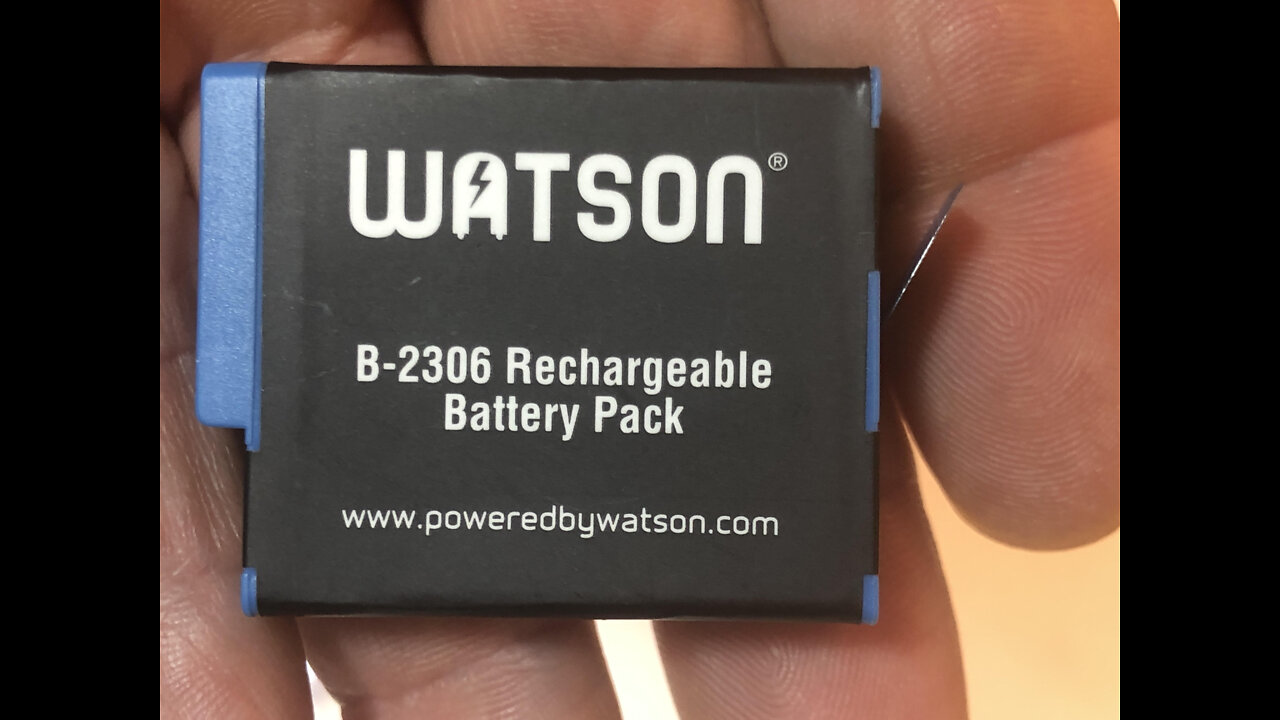 Watson Lithium-Ion Battery Pack for GoPro HERO9/10 Black (3.85V ...