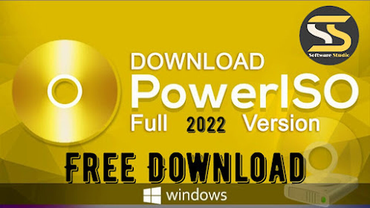 How To Download Power ISO📀 For Free | Power ISO📀 bootable USB Windows ...