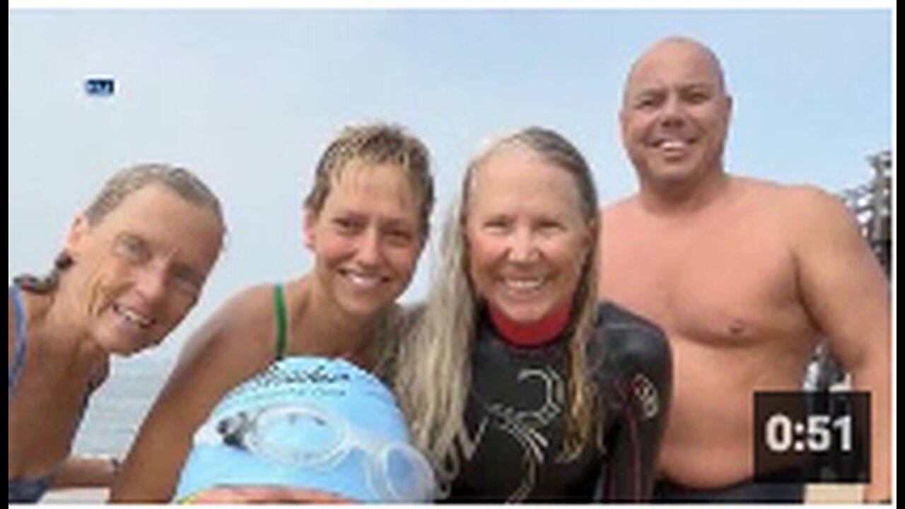 54yo Swimmer - Gustavo Penilla dies due to a cardiac arrest during a ...
