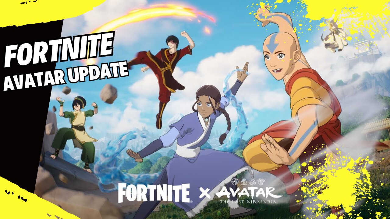 FORTNITE AVATAR UPDATE FIRE BENDING, WATER BENDING, AND AIR BENDING ...