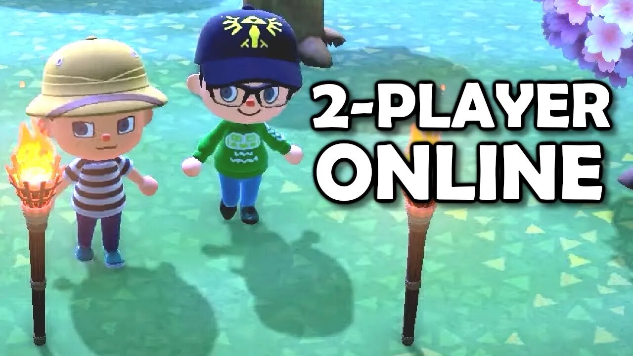 Animal Crossing 2-Player ONLINE co-op (Part 1) | Nintendo Switch | The ...