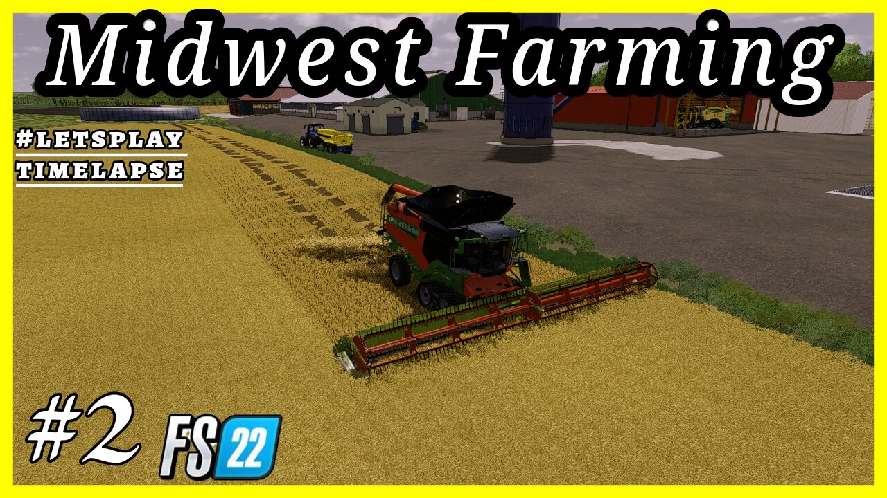 Midwest Farming- Letting grass dry & harvesting barley | Farming ...