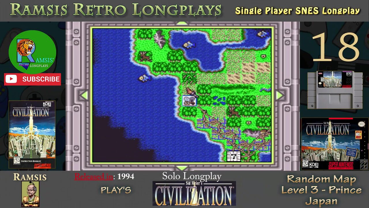 Sid Meier's Civilization | 1994 | SNES | Prince | Random | Japan ...
