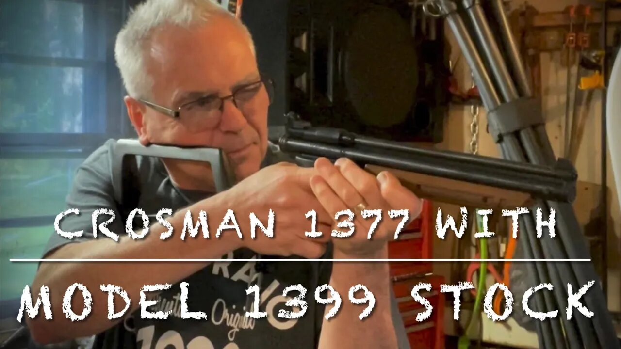 Crosman 1377 American Classic with model 1399 custom stock. Rifle ...